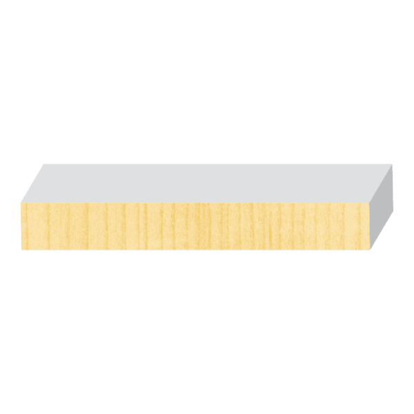 1X6S4S S4S 3 4 X 5 1 2 Primed Pine Finger Joint Decorative Woods 1x6s4s-s4s-3-4-x-5-1-2-primed-pine-finger-joint-decorative-woods
